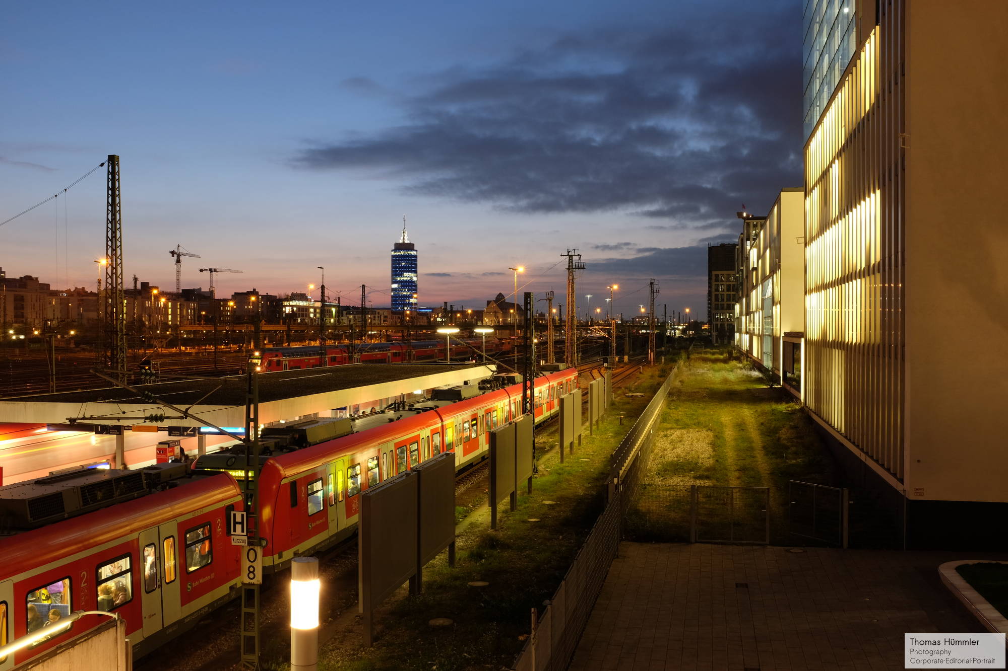 Aussicht von der Hackerbrücke, München - Thomas Hümmler